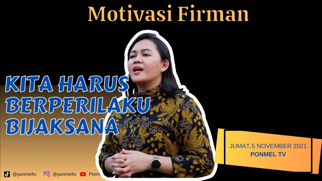 Bijaksana Dalam Karakter Kristiani - YouTube