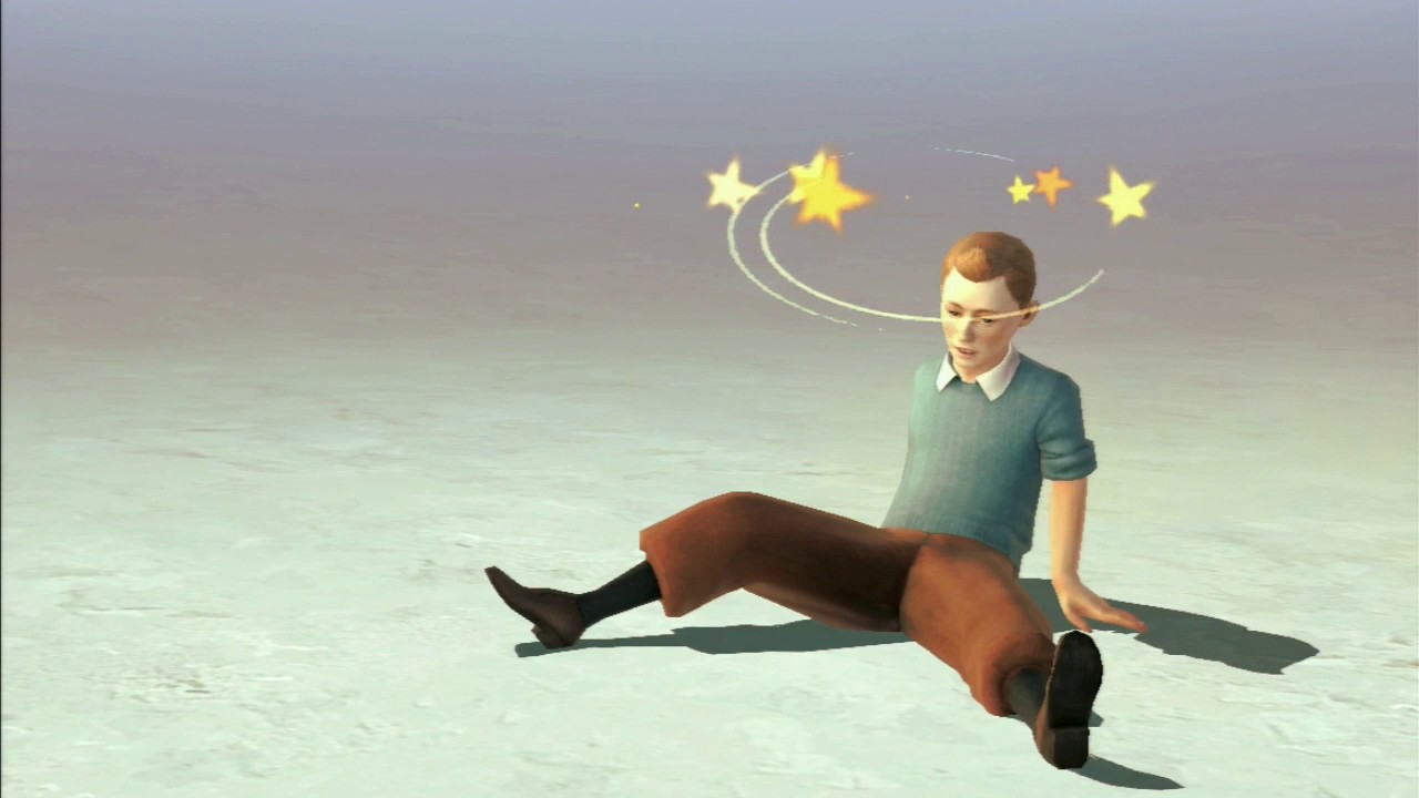 The Adventures of Tintin (PS3) - small glitch package - YouTube