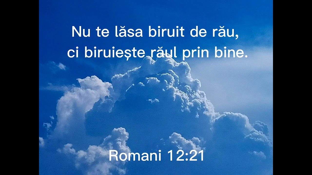 Cuvântul lui Dumnezeu pentru astazi - YouTube