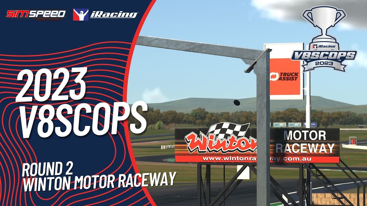 iRacing // 2023 V8SCOPS // Round 2 at Winton Motor Raceway - YouTube