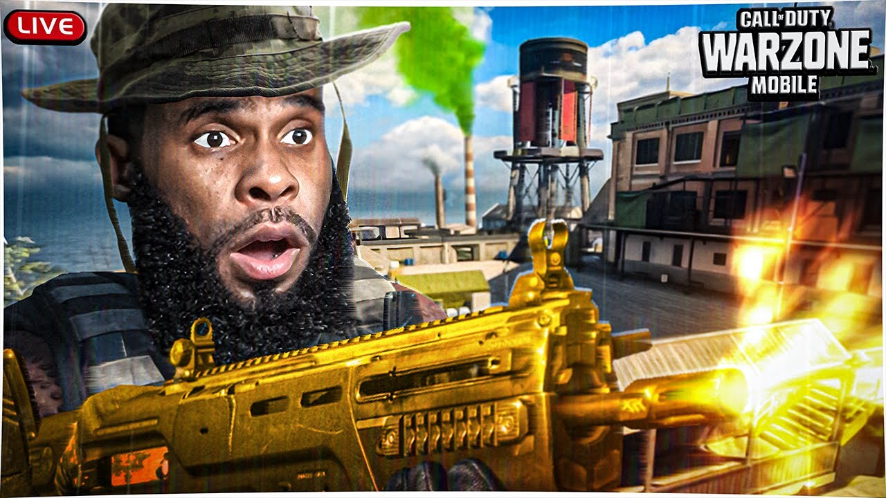 BACK IN ACTION!! WARZONE MOBILE LIVE! - YouTube
