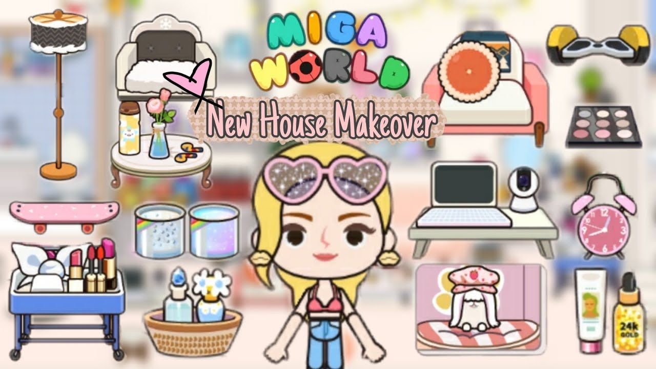 New House Makeover | Miga World | Miga Town - YouTube
