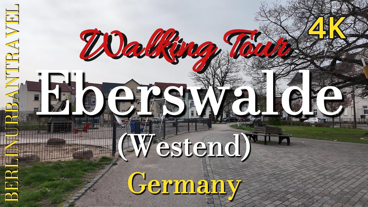 Eberswalde (Westend) | Brandenburg | Germany | Walking Tour 4K 🇩🇪 - YouTube