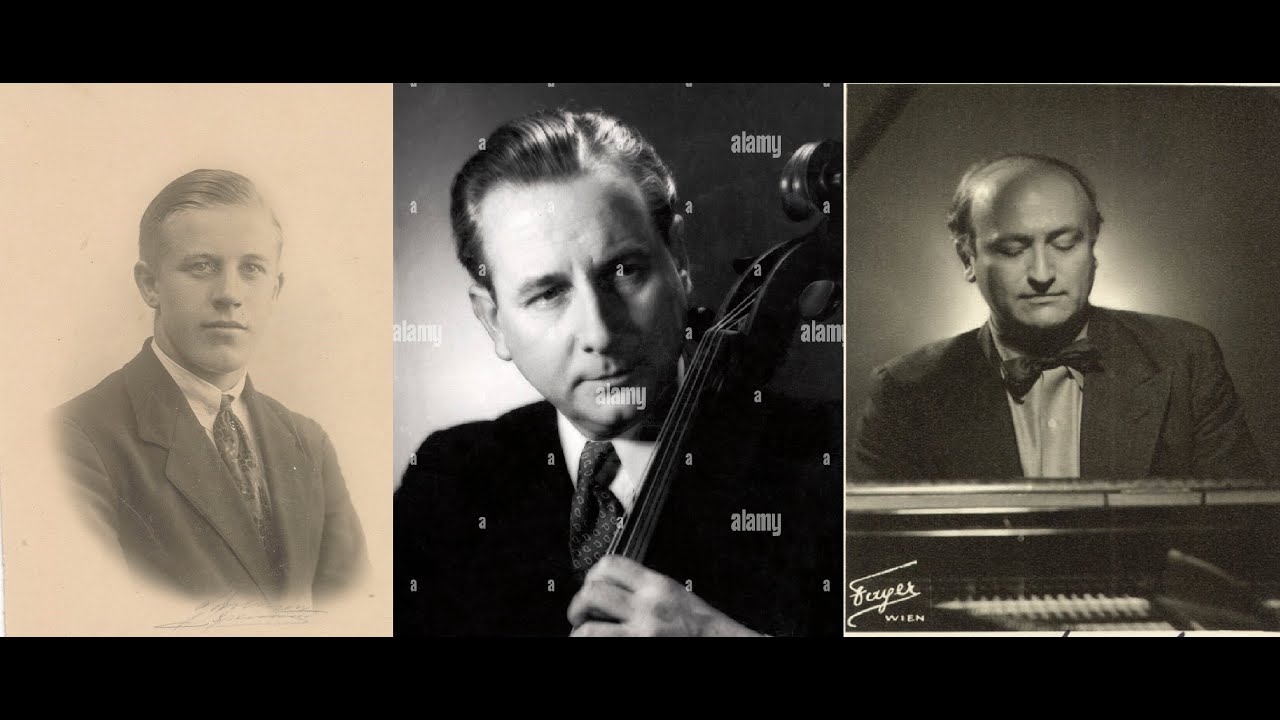 Henry Holst, Anthony Pini & Louis Kentner: Dvořák: Piano Trio No. 4 ...