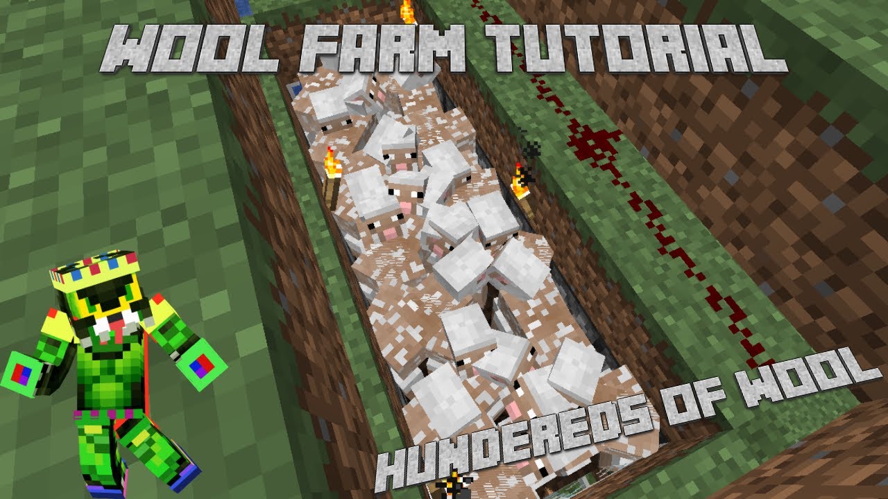Amazing Wool Farm Tutorial - YouTube