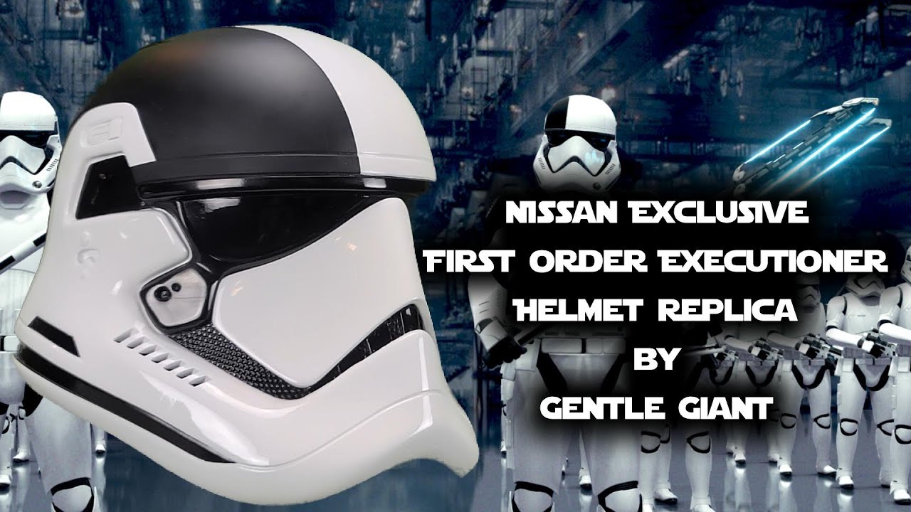 Nissan Exclusive First Order Executioner Helmet Replica by Gentle Giant ...