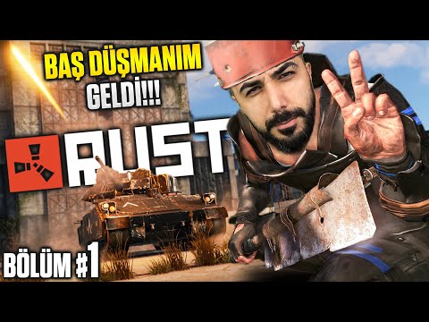 BAŞ DÜŞMANIM MI GELDİ?! | EKİPLE RUST | Barış Can
