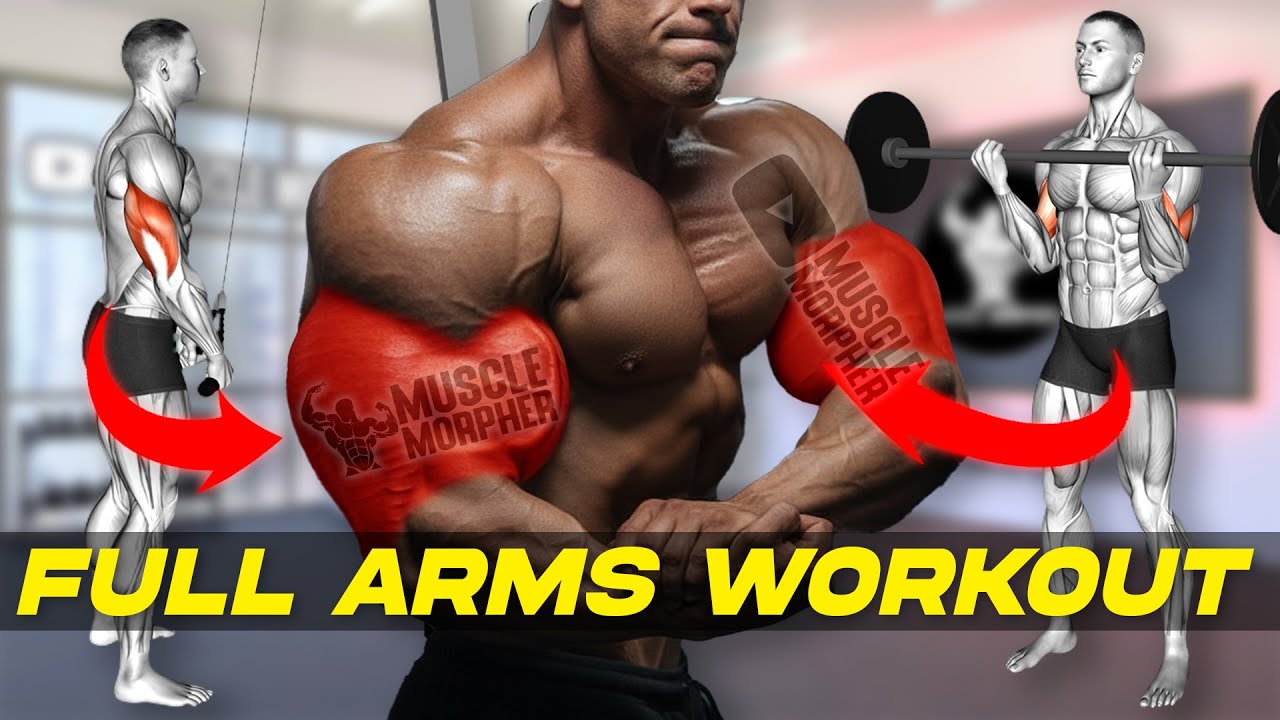 Your Arms Will Grow With This | Complete Biceps & Triceps Routine - YouTube