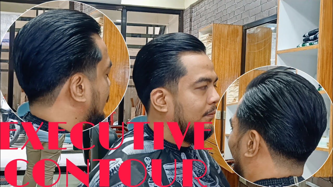 EXECUTIVE CONTOUR HAIRCUT TUTORIAL |barber wil - YouTube