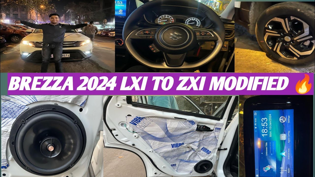 Brezza Lxi Modified brezza modified Brezza MGP Accessories #brezza ...