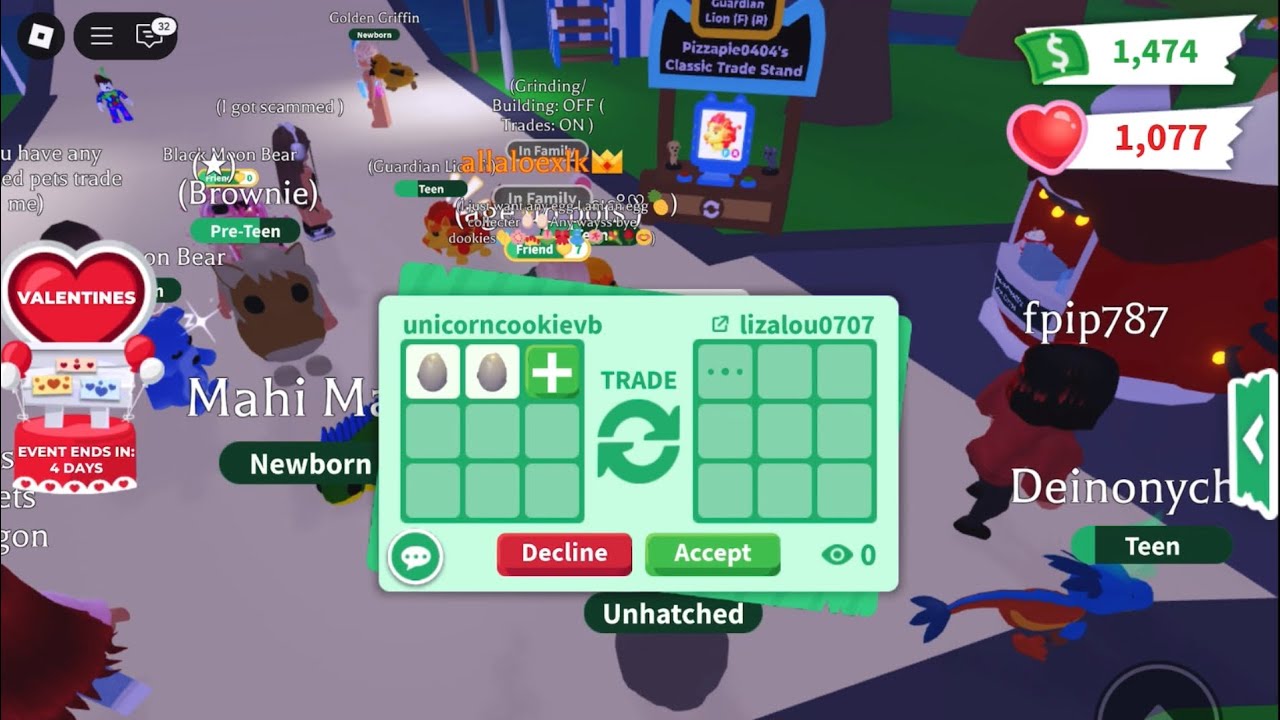 Come trade with me in adopt me 🔁 - YouTube