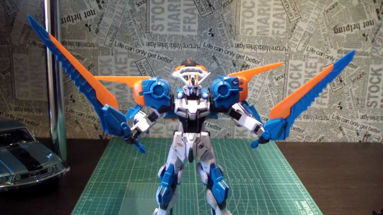 REVIEW - 1/100 NG LG-GAT-X105 Gale Strike Gundam - YouTube