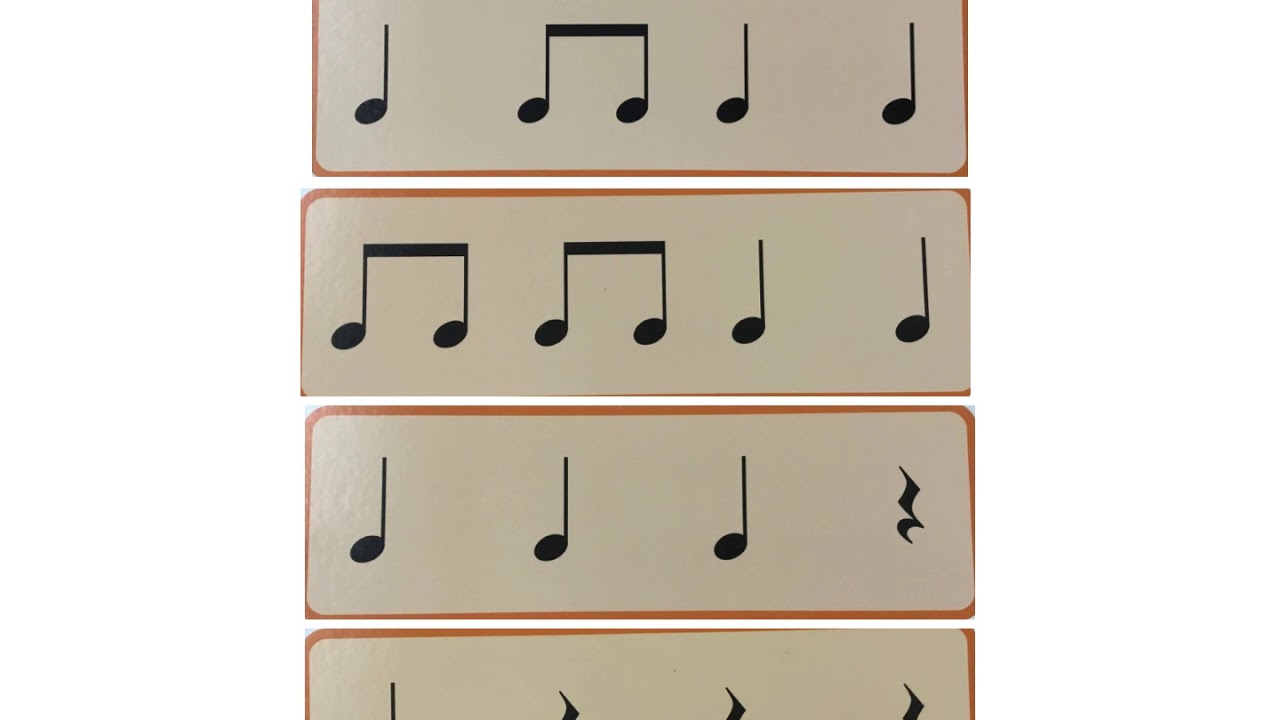 1st grade Rhythm practice track - YouTube
