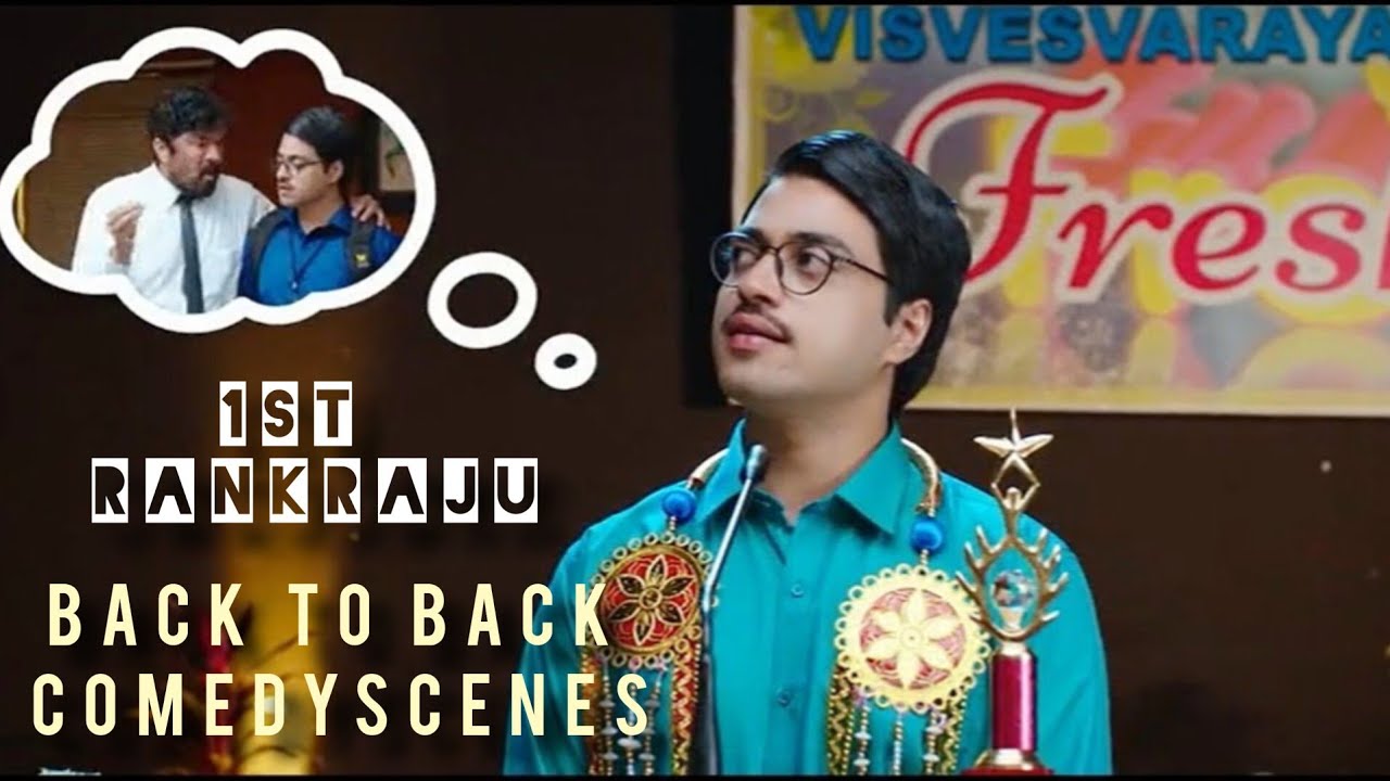 #telugucomedy || 1ST Rank Raju Movie Back to Back Comedy scenes # ...