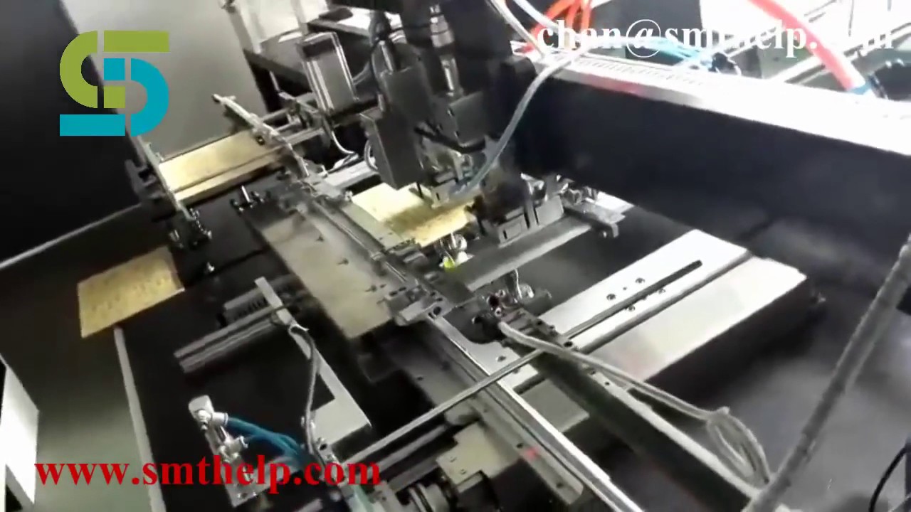 S 7000 Automatic terminal insertion machine - YouTube