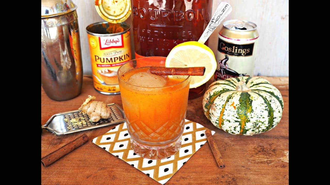 Cocktail Recipe: Spiced Pumpkin Fizz by Everyday Gourmet with Blakely ...