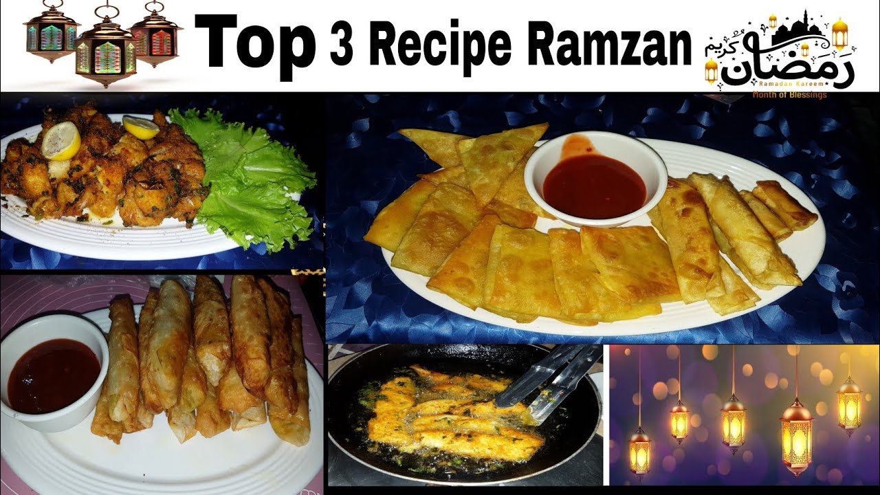 3 Top Ramzan Recipe By Home Chef Cooking - YouTube