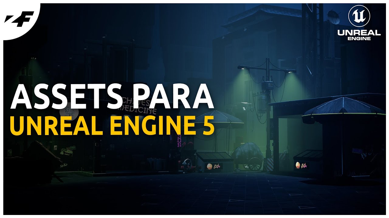 Assets para Unreal Engine 5 - Kitbash3d - YouTube