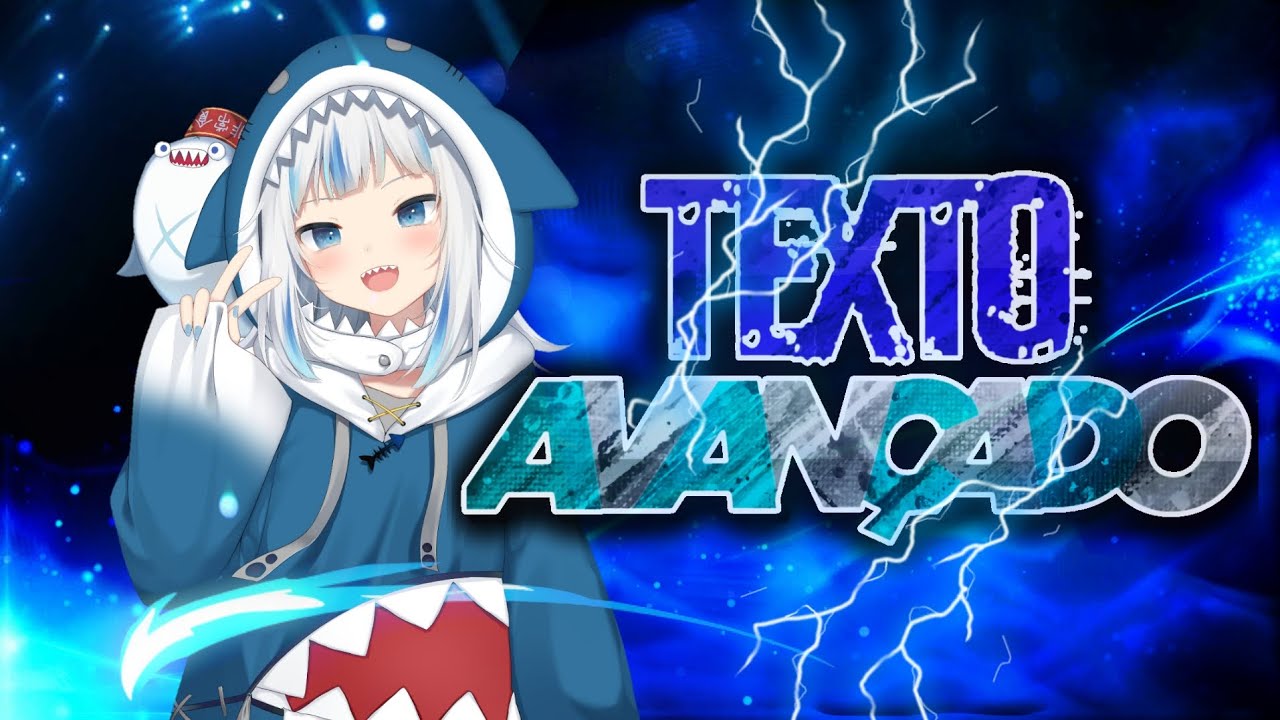 COMO FAZER TEXTO AVANÇADO PARA BANNERS 🔥 - YouTube