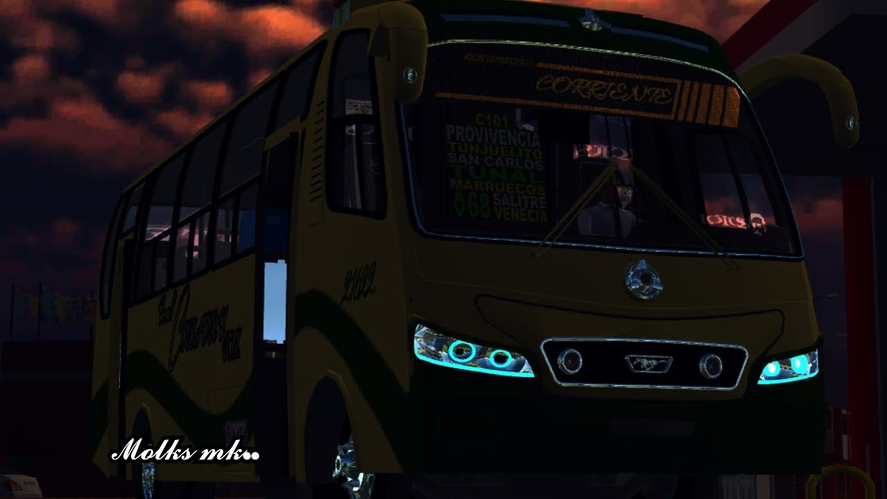 MOD PARA PROTON BUS SIMULATOR(PBSU)BUS INCONCAR AL ESTILO COLOMBIANO🍀🇨🇴 ...