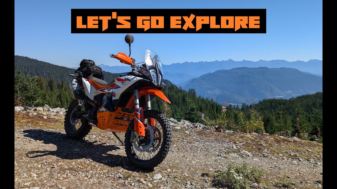 Let's go explore on a KTK 890 Adventure R - YouTube