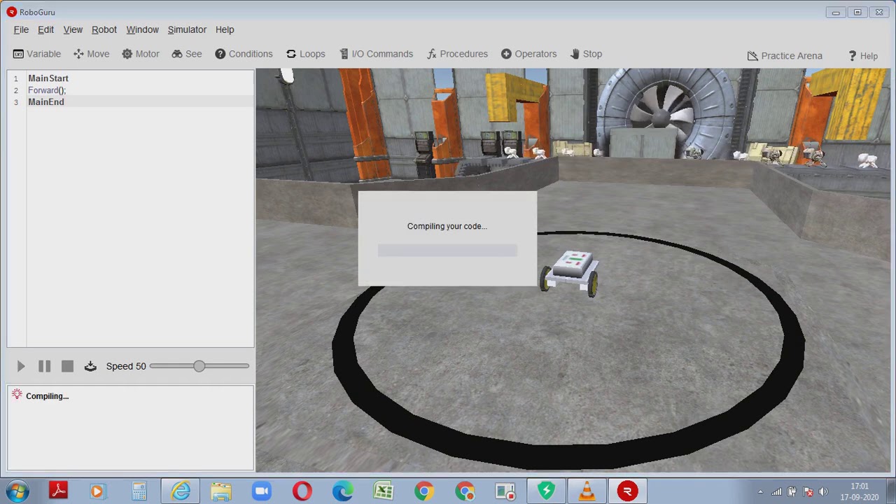 How to use RoboGuru Practice arena - YouTube