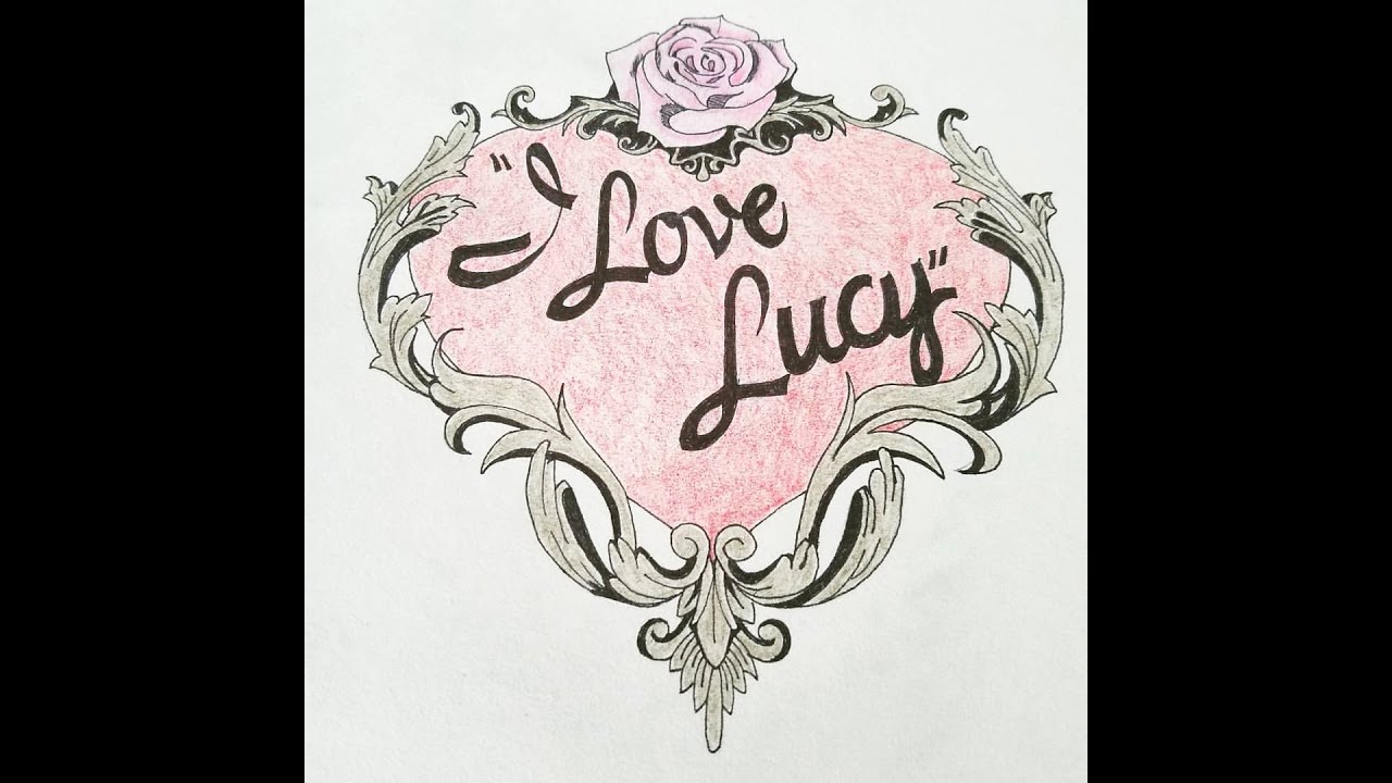 I Love Lucy Tattoo Designs