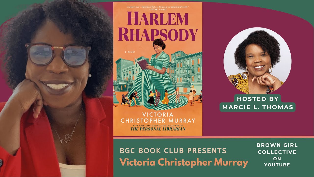 Harlem Rhapsody by Victoria Christopher Murray | BGC Book Club - YouTube
