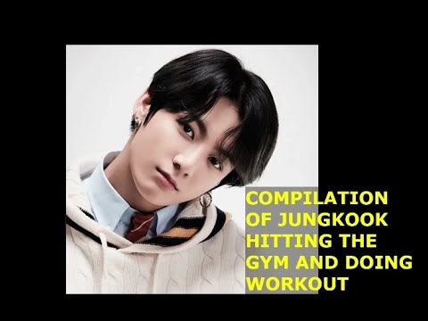 BTS Jungkook Gym Workout Compilation 2021