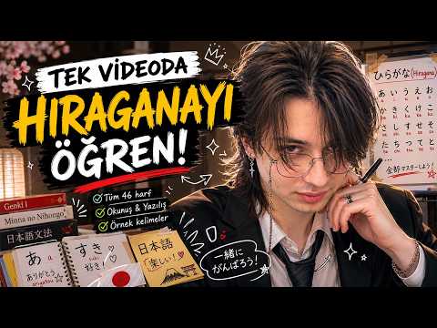 Tek videoda HİRAGANA!