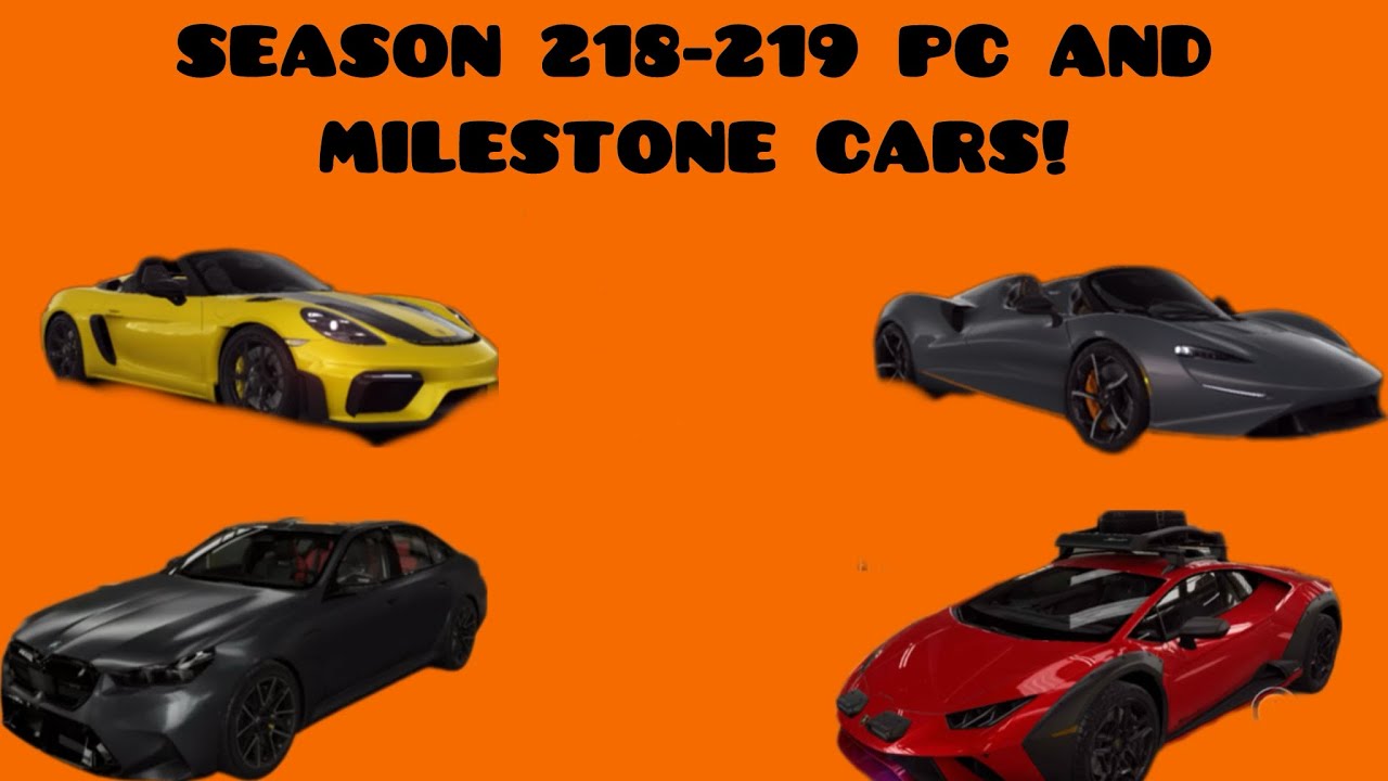 CSR2 | SEASON 218-219 PRESTIGE AND MILESTONE CARS! - YouTube