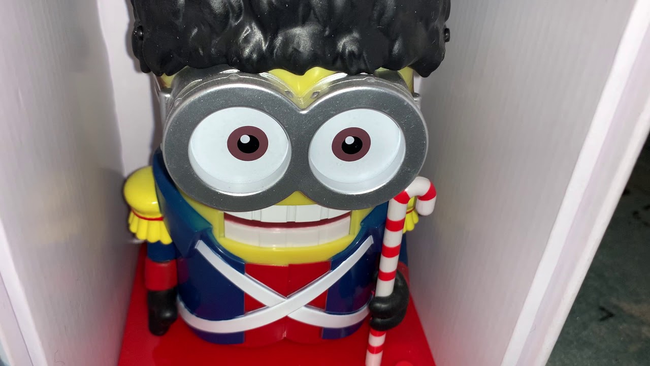 Gemmy industries animated minion nutcracker (Lowe’s Christmas 2020 ...