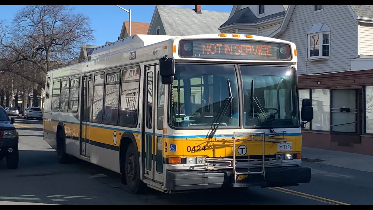 MBTA Bus Neoplan Final Years (Albany and Fellsway) 2020 - YouTube
