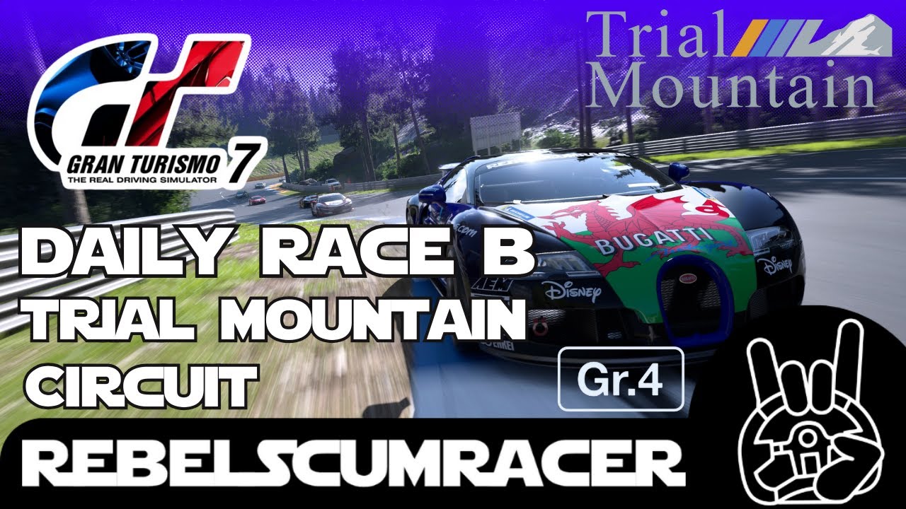 Gran Turismo 7 | Daily Race B | Trial Mountain Circuit | Gr4 | Full ...