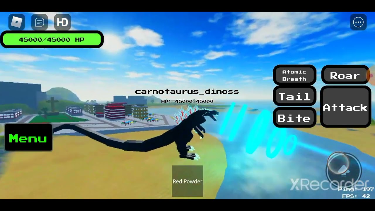 Godzilla ultima | Roblox monarch world - YouTube