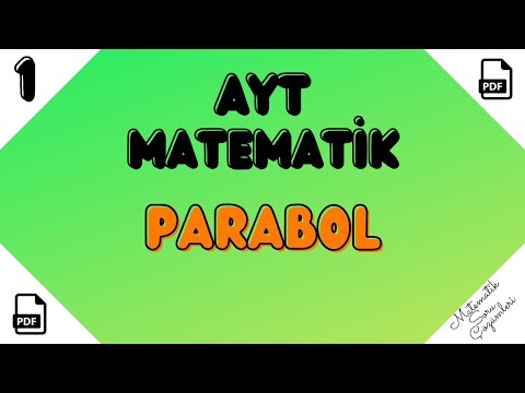PARABOL-1 KONU ANLATIMI TYT /AYT MATEMATİK #parabol #ayt #tyt