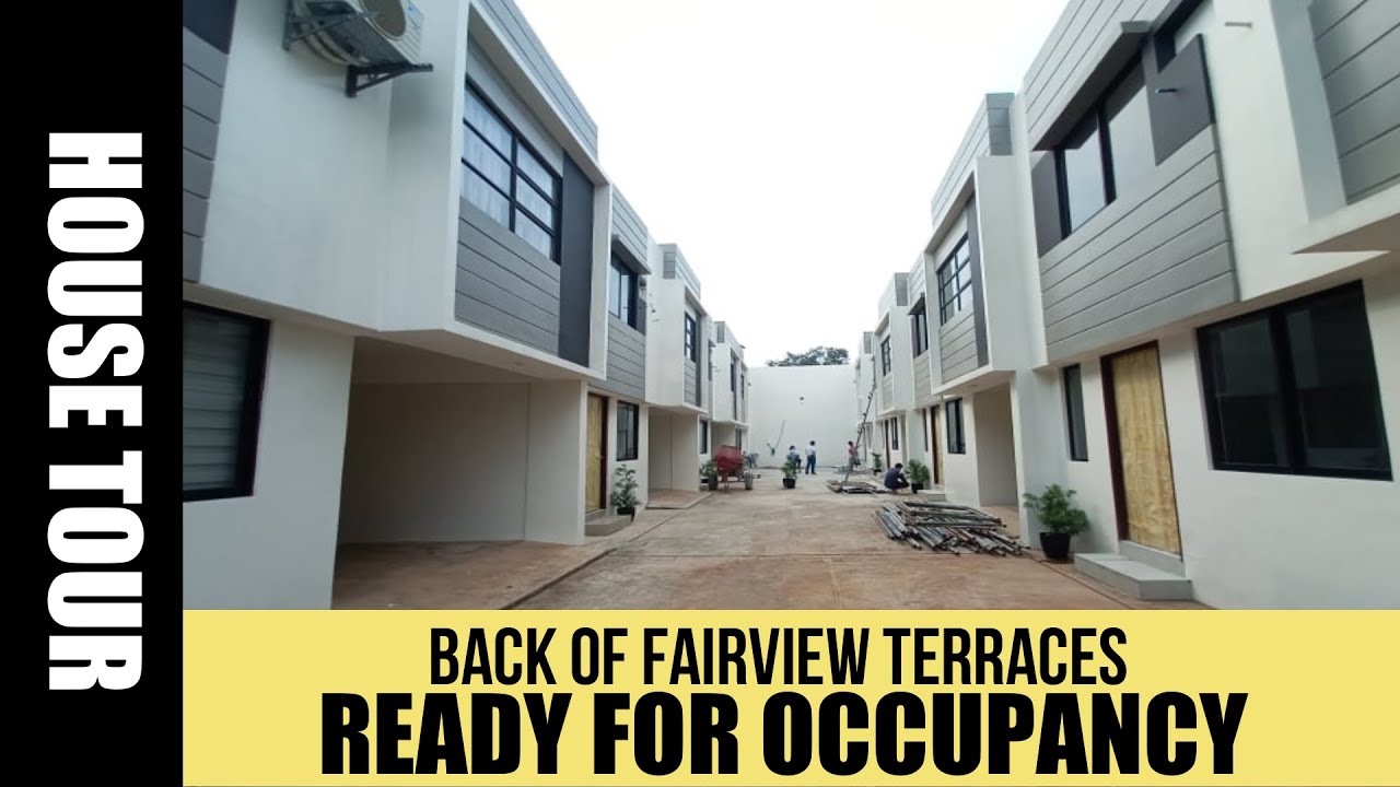 AFFORDABLE HOUSE AND LOT IN QUEZON CITY I Back of Fairview Terraces ...