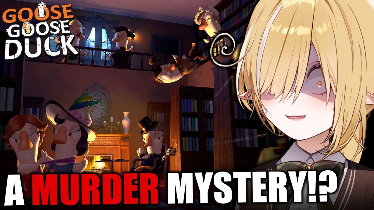 Christmas Murder Mystery?!😱🎄 Chaotic & Fun collab Shenanigans!【Goose ...
