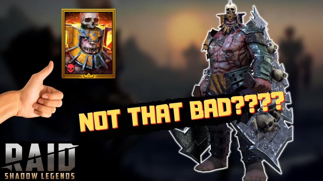 He is Acutually OK... King Garog Underrated? | RAID SHADOW LEGENDS ...