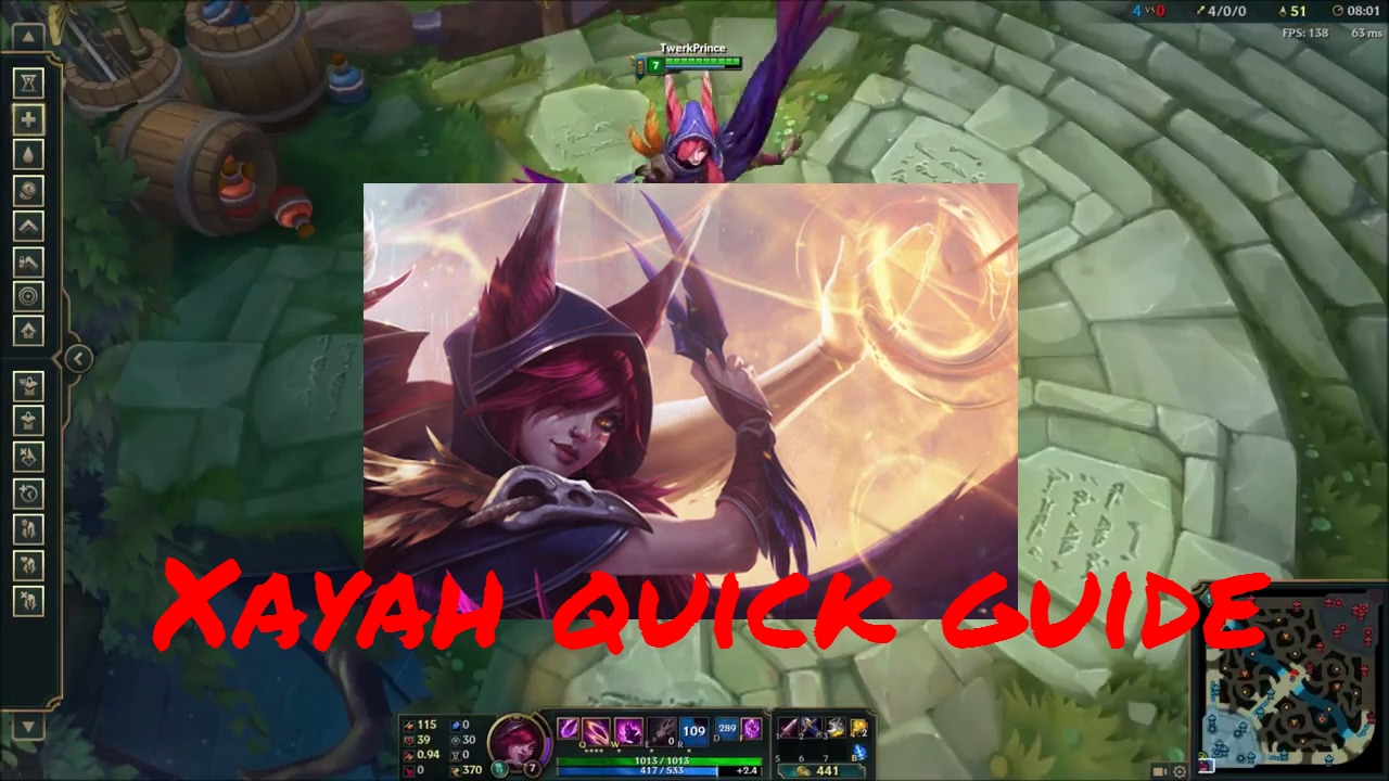 LEAGUE OF LEGENDS NEW CHAMPION XAYAH GAMEPLAY AND COMBOS - YouTube