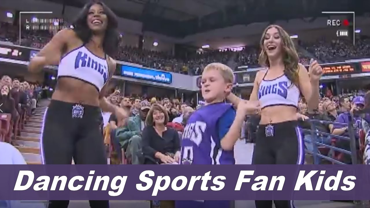 Top 6 | Cool fan kids dancing | dancecam sport events - YouTube