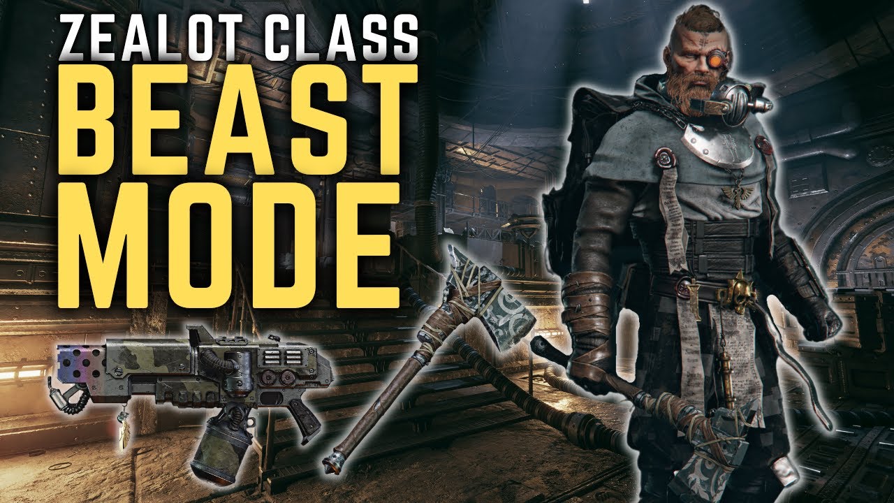 Warhammer DARKTIDE -- Zealot Class lvl 30 Best Loadout -- Malice level ...