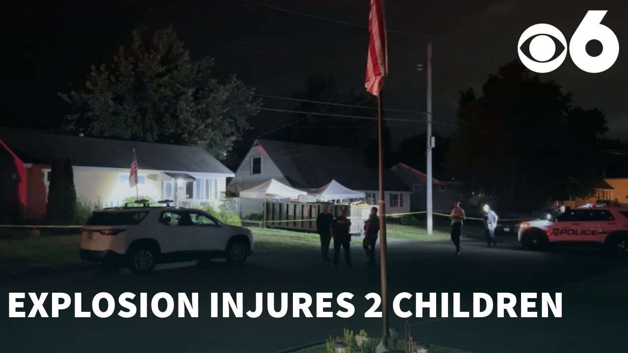 Explosion injures two children; cause believed to be improperly ...
