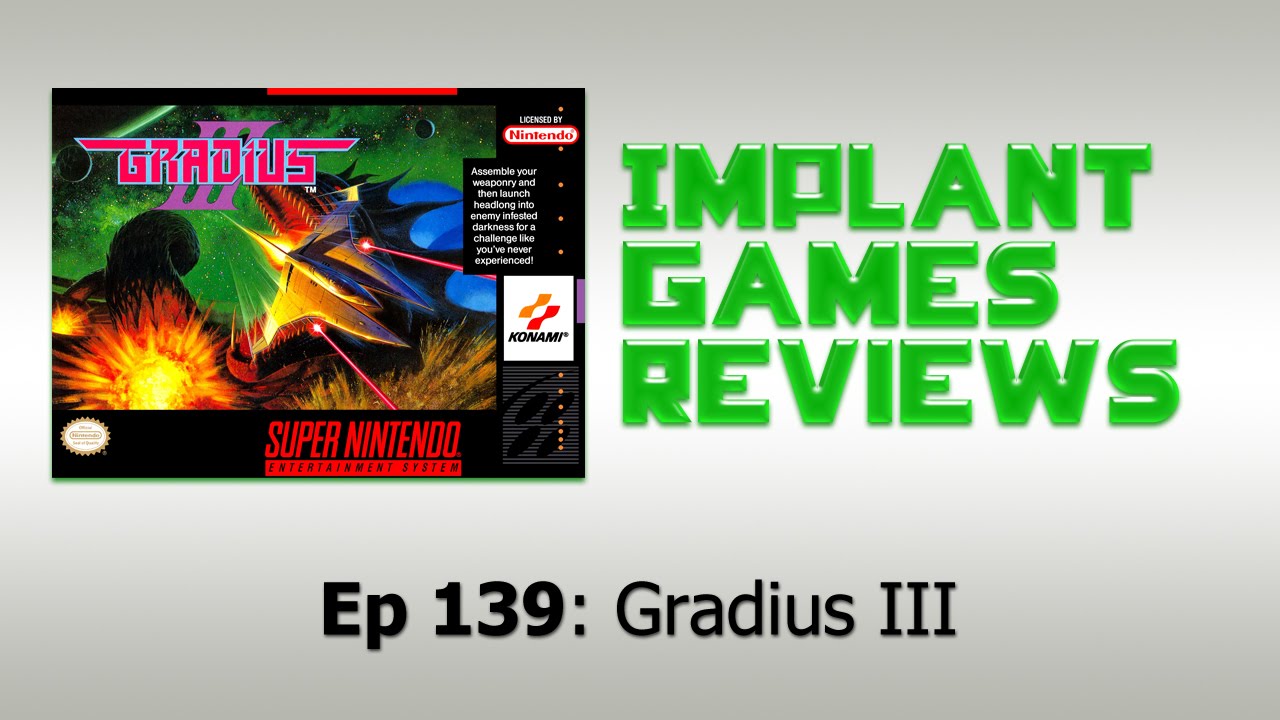 Gradius III Review (Super Nintendo) - YouTube
