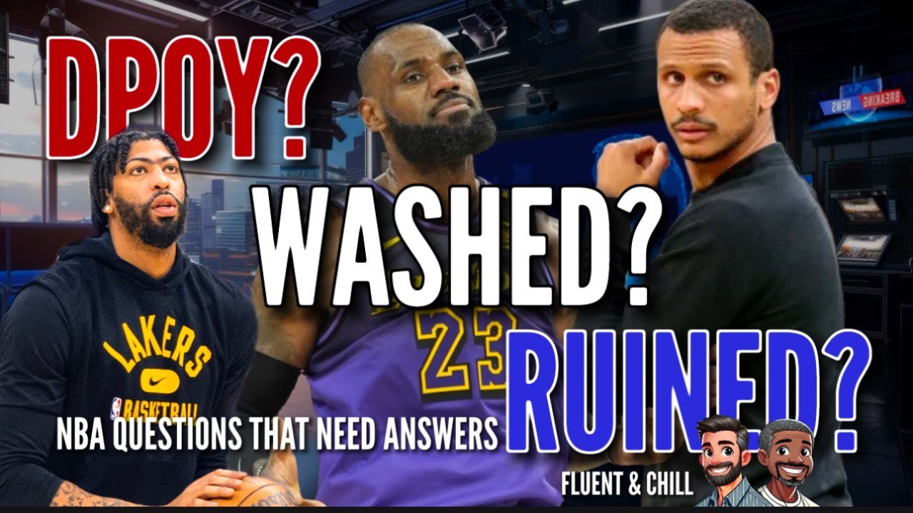 Anthony Davis the DPOY? Is LeBron Washed? Are the Celtics Ruining the ...