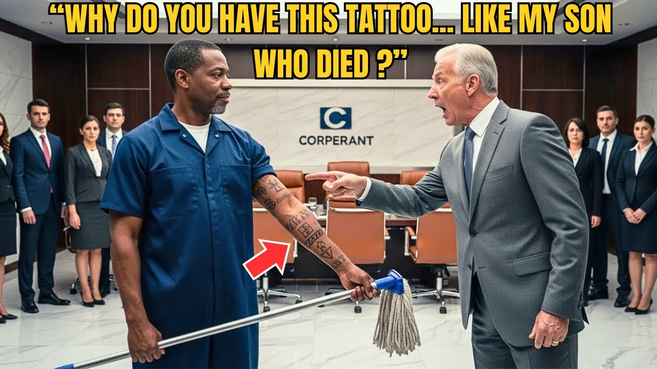 CEO Publicly Humiliates Black Janitor—Then Notices the Tattoo and ...