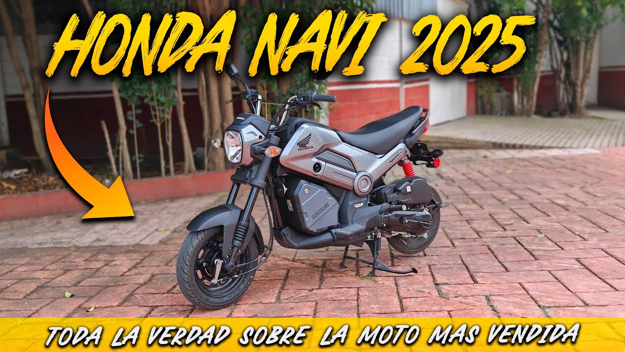 Todo lo que debes de SABER de HONDA NAVI 2025 ¿Tu primera MOTO? - YouTube