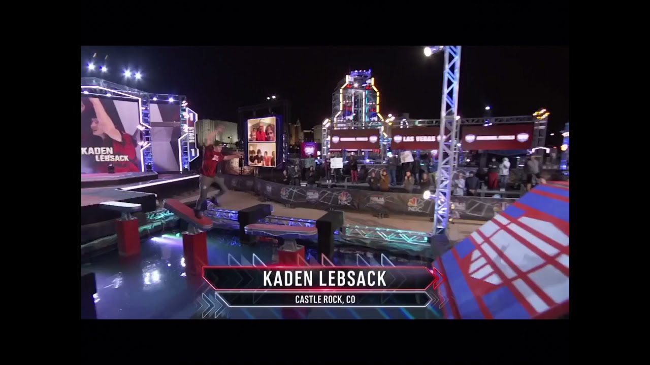 Kaden Lebsack American Ninja Warrior 13 stage 1 - YouTube