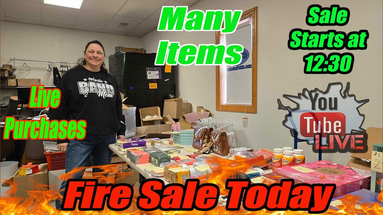 Live Fire sale with brand new items at discounted prices. Make up ...