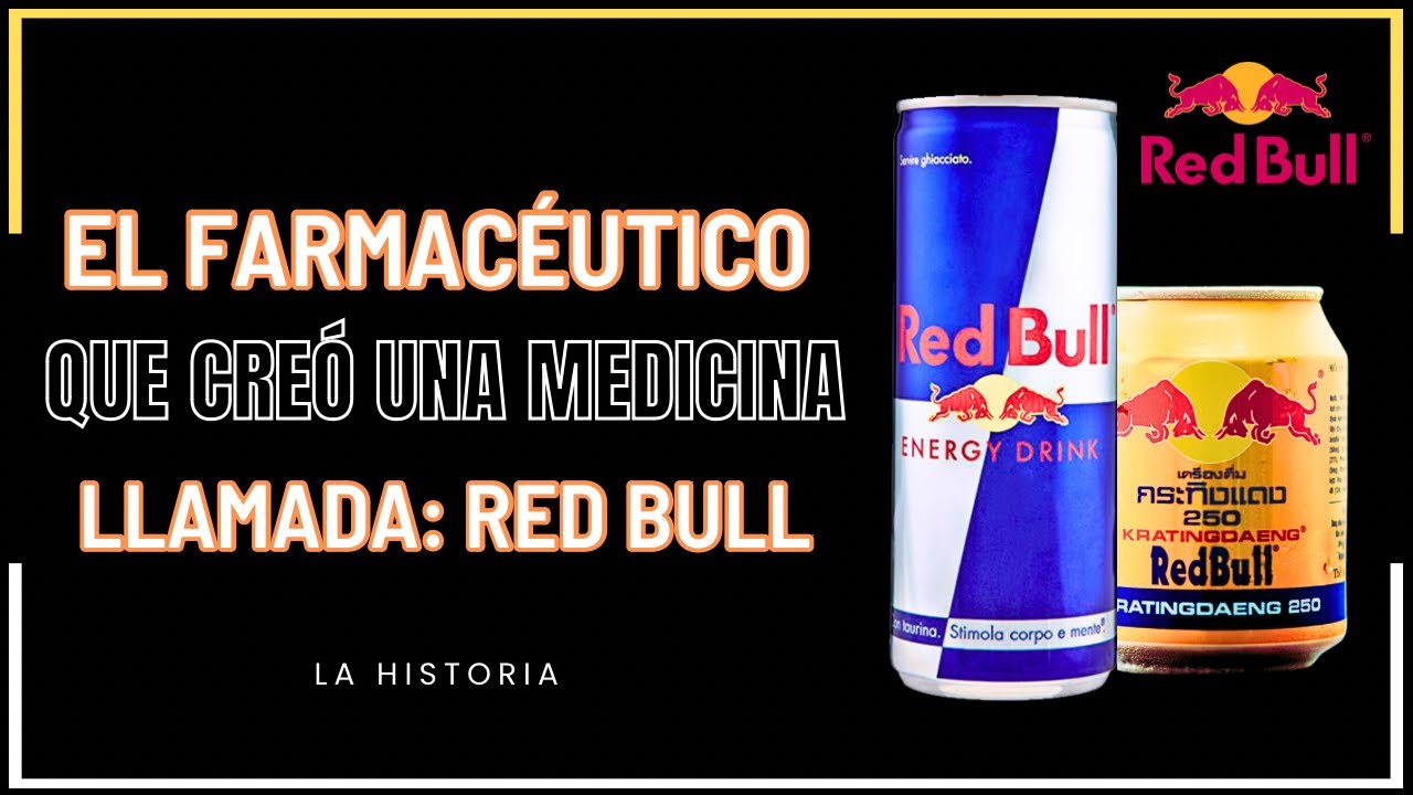 🥃 La Historia de Red Bull: El ORIGEN del Toro Rojo - YouTube
